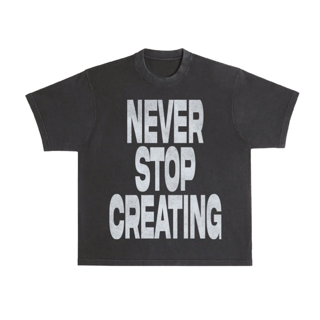 Never Stop Creating Tee - Black – The Surgeon